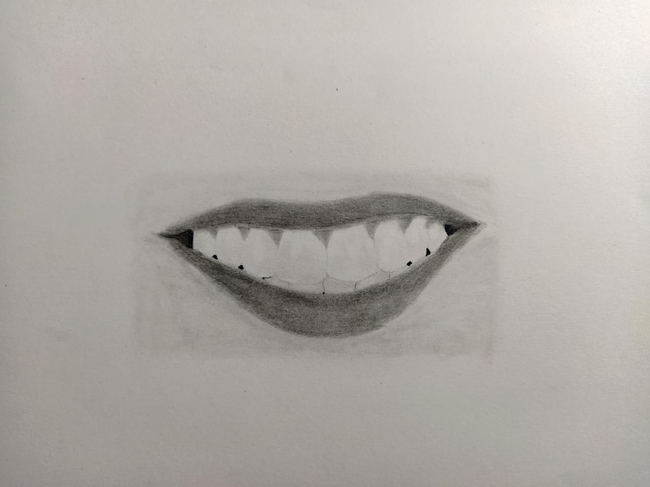 How To Draw teeth easily » 6 Steps- Human Body Drawing Tutorials