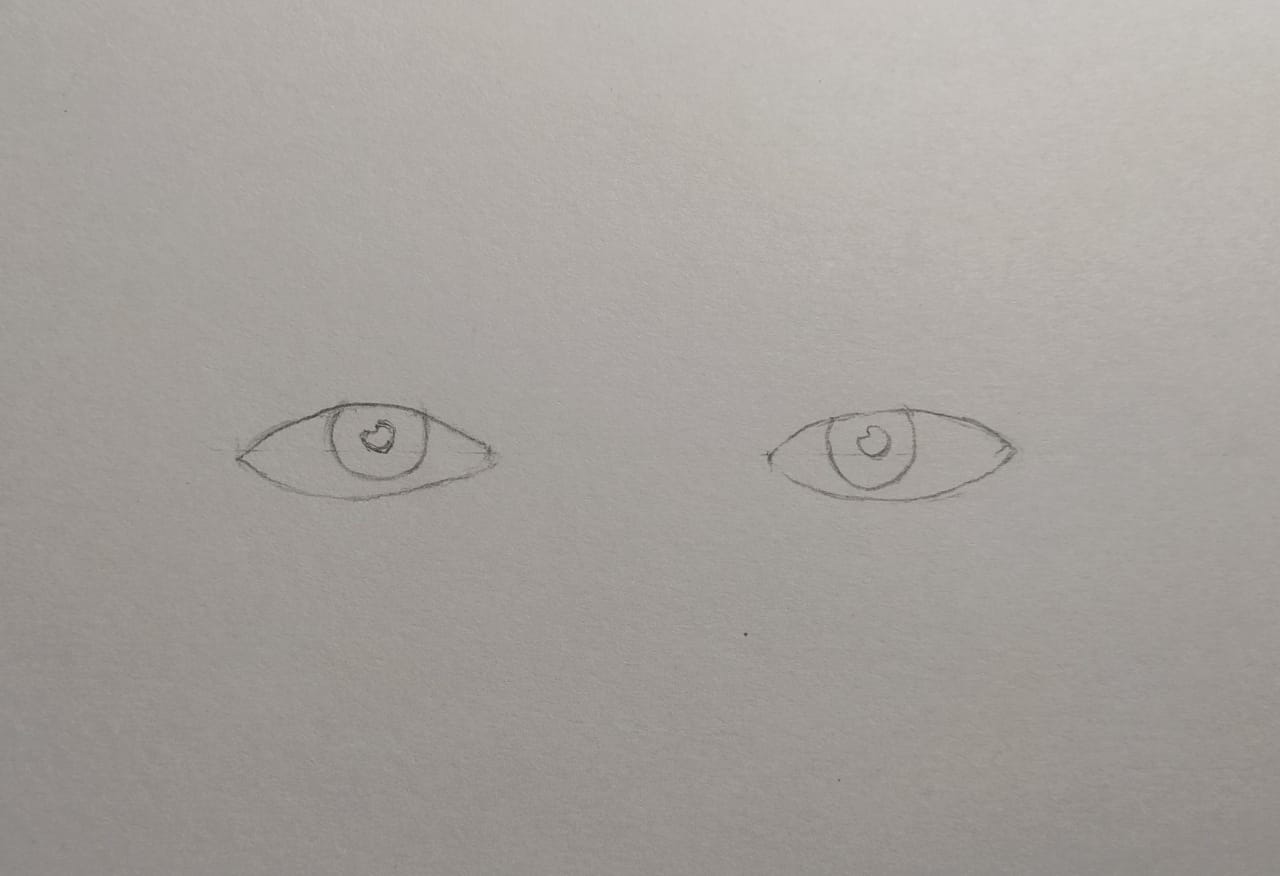How To Draw Two Eyes Step by Step Easily For Beginners
