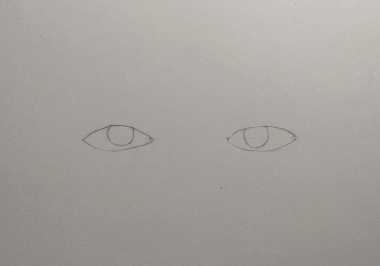 How To Draw Two Eyes Step by Step Easily For Beginners