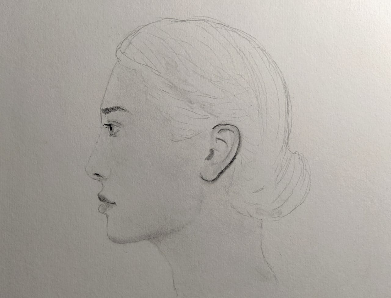 How To Draw A Face Side View » Human Body Drawing Tutorials